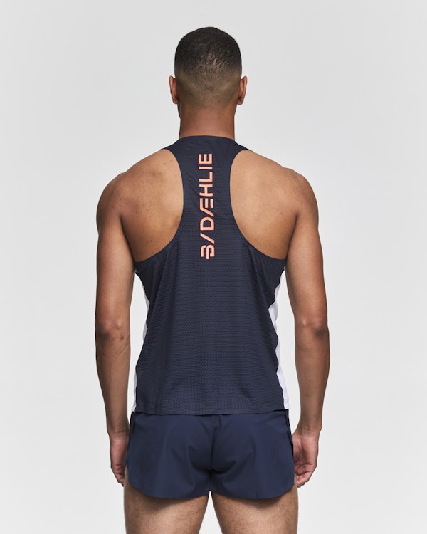 Singlet Elite for men - Navy blue